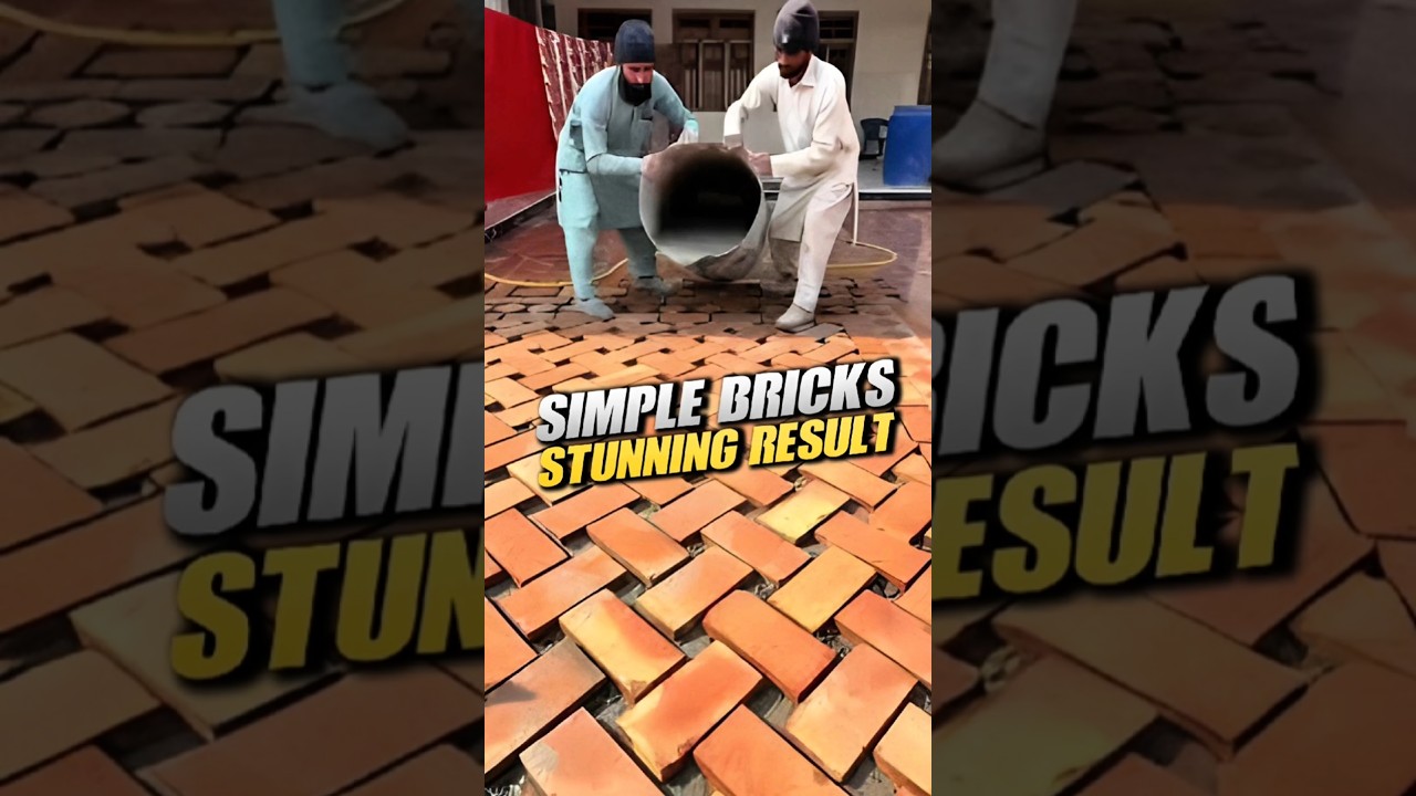 Bricks Turn Into Art? Watch This #diy #diycrafts #facts #funfacts #shorts #short #viralvideo