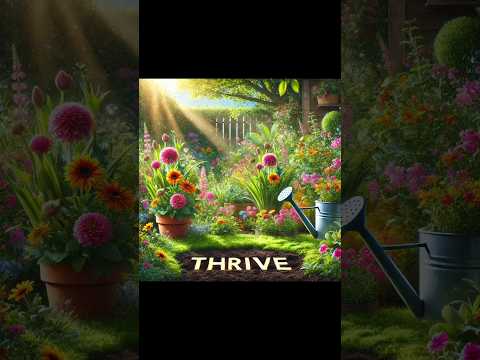 Thrive meaning in Bengali. #learnenglish