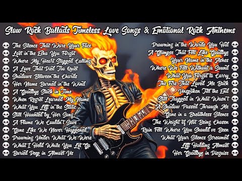 Top Slow Rock Ballads | Soulful Classics That Make You Feel Every Word and Every Note