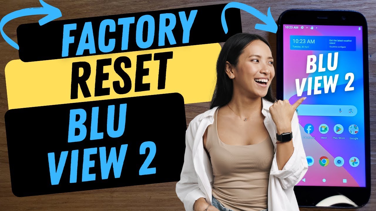 BLU View 2 - How to Factory Reset Hard Reset *Updated