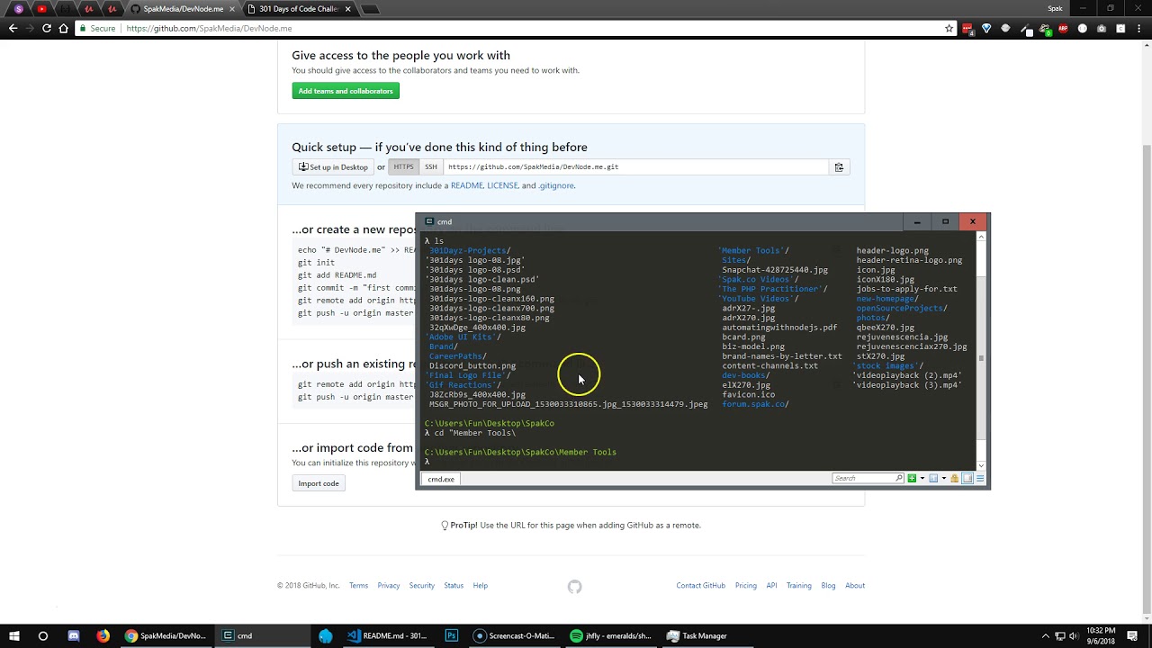 Github & Terminal Basics - #301DaysOfCode Explainer