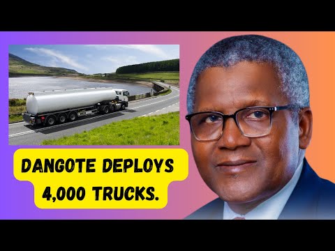 Fuel Crisis Over? Dangote Rolls Out 4,000 Tankers Across Nigeria!