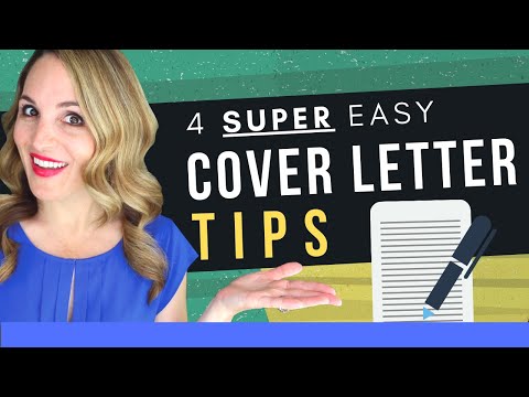 How To Write An INCREDIBLE Cover Letter - Cover Letter Examples INCLUDED