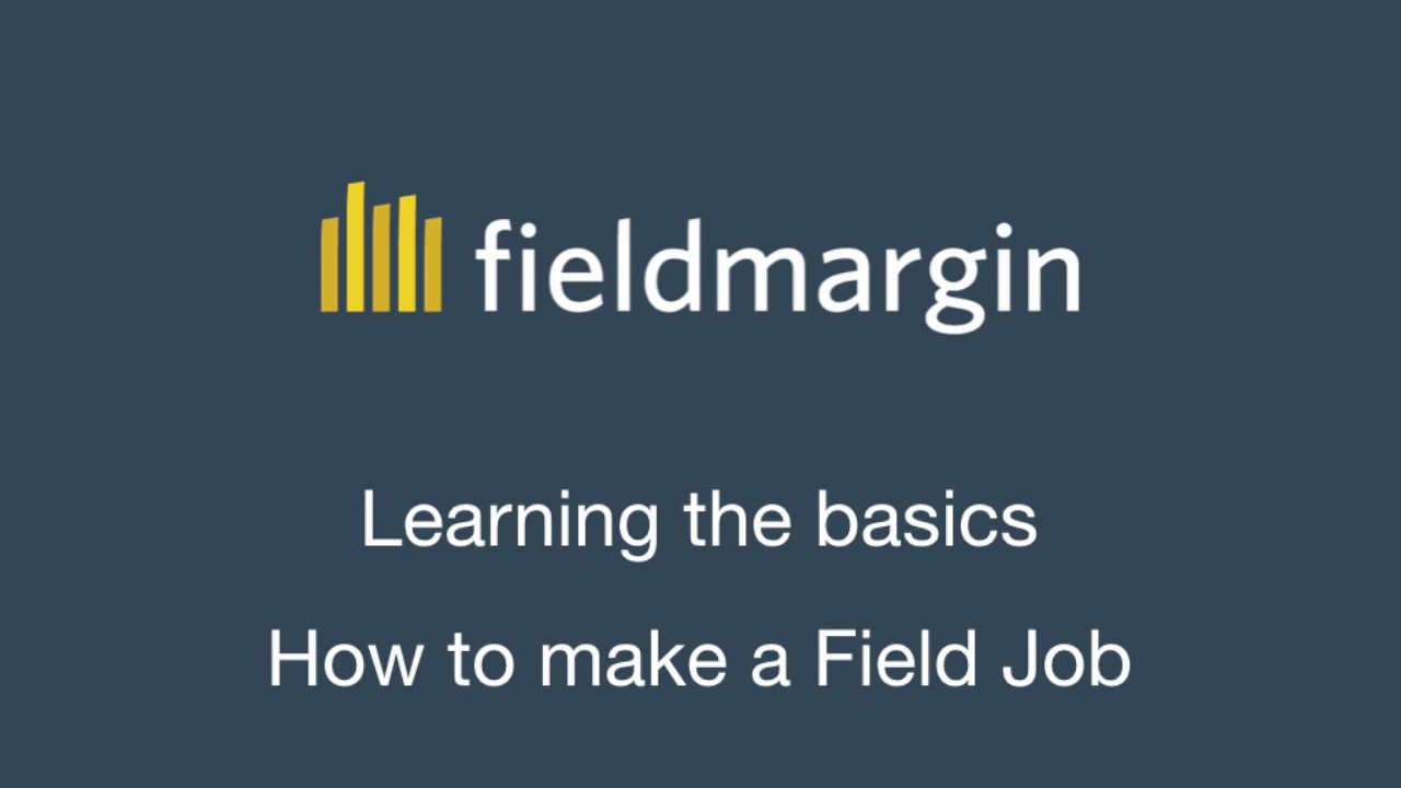 How to make a Field Job on fieldmargin
