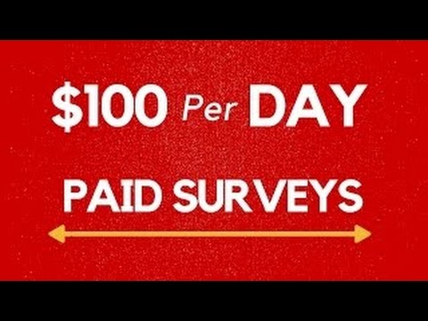 Survey Pays $100