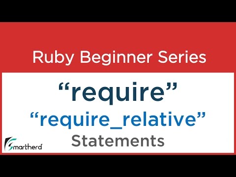 Learn 29 Ruby Tutorial Require and Require Relative statements in Ruby - Mind Luster