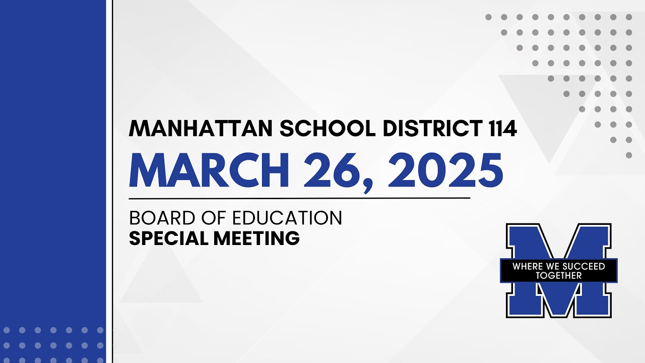 March 26, 2025 Special Meeting
