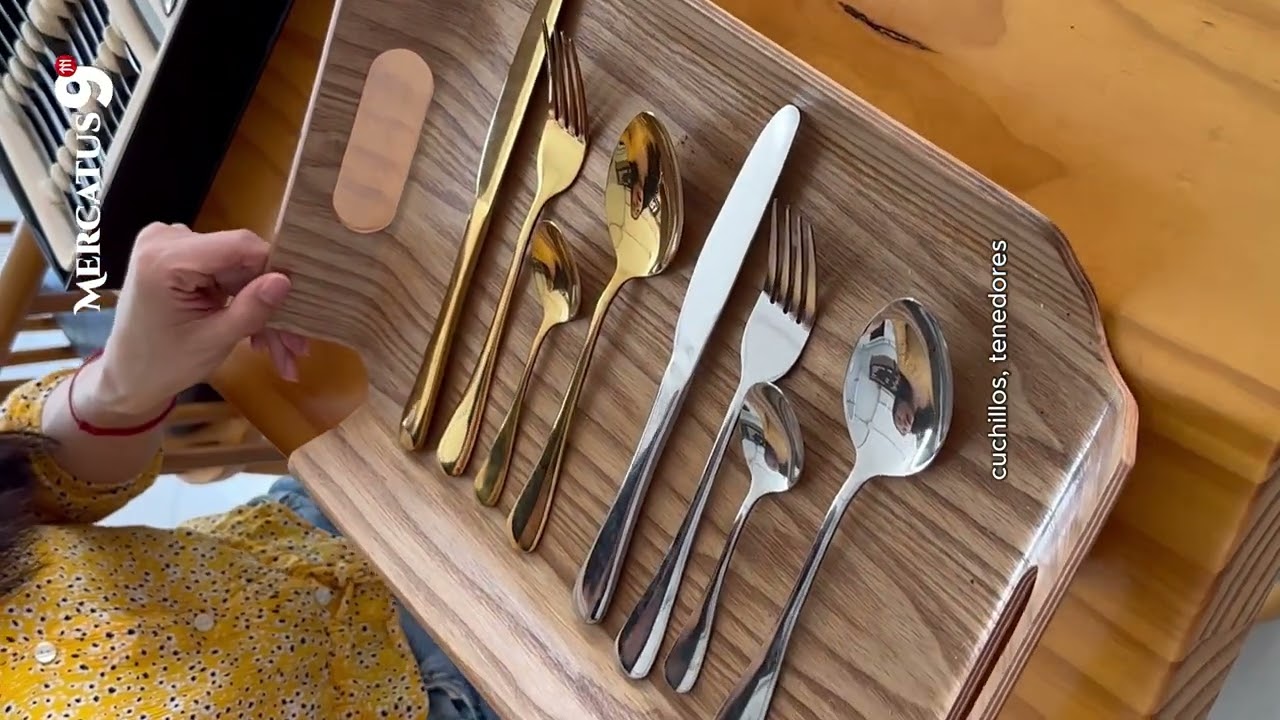 Set cubiertos Mercatus9