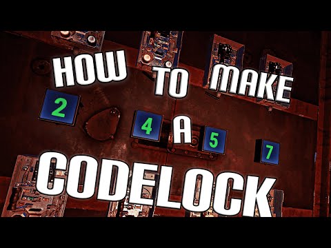 Steam Community :: Video :: How to make a codelock | Rust Electricity ...