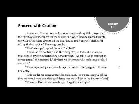 Fluency Passage 9.1 Proceed with Caution - Expression & Prefixes com-, con-, pre-, pro-