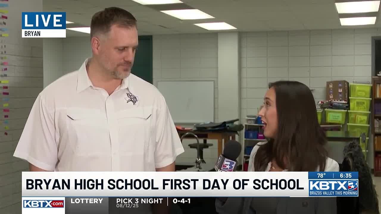 New Bryan High School principal talks about latest changes to policies, procedures