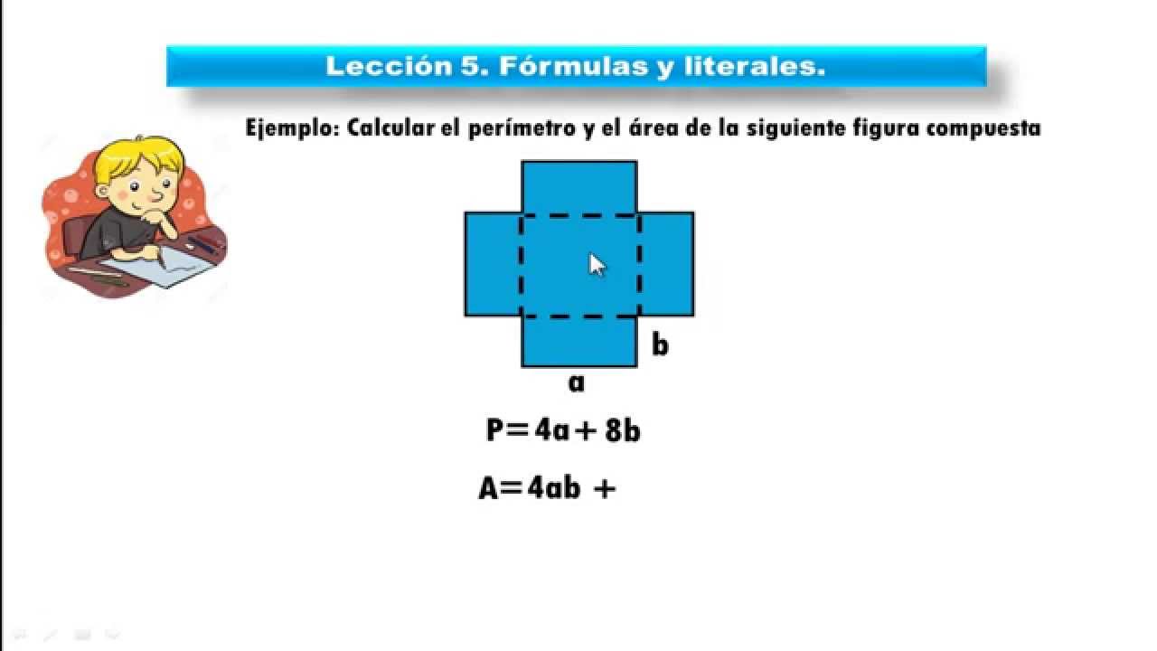 Lección 5  Fórmulas y literales