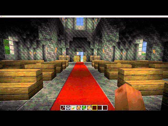 Kirche & Friedhof / Church & Graveyard Minecraft Map