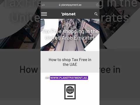 Tax Refund in Uae for tourist