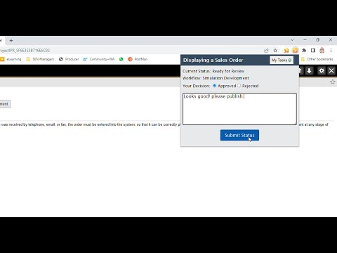 The SEN Workflow Approver Browser Plugin