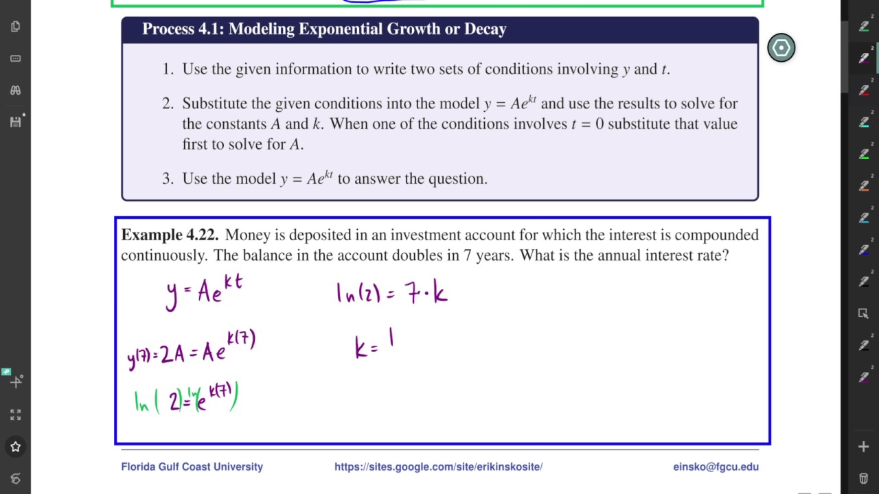 Elementary Calculus Example 4 22