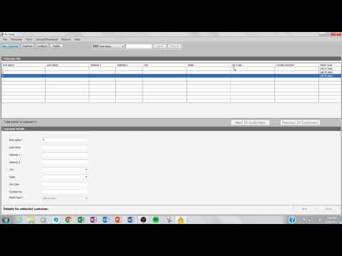 Firelite PS Tools How to create a new customer and basic walkthrough