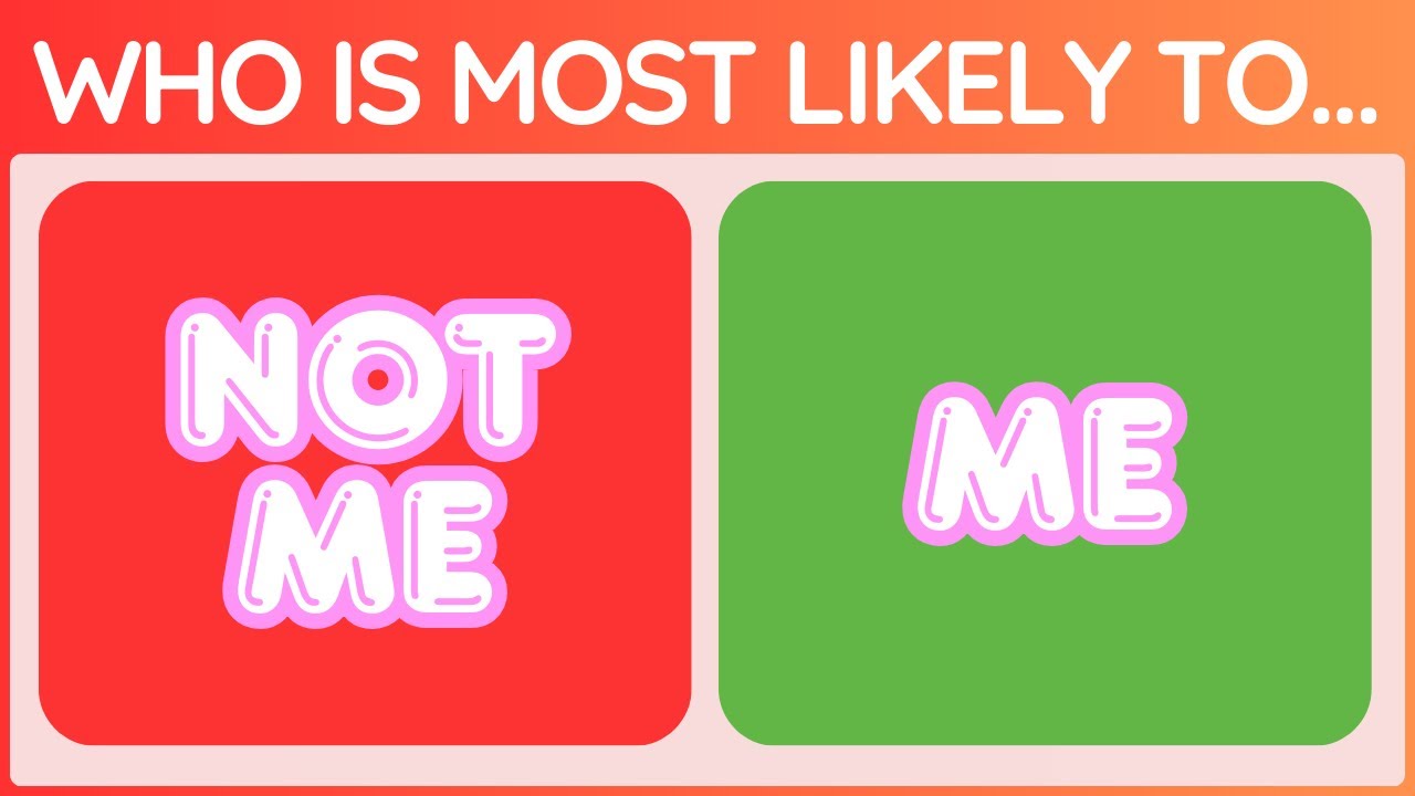 Who Is Most Likely To...? 👭 | office Edition 👬