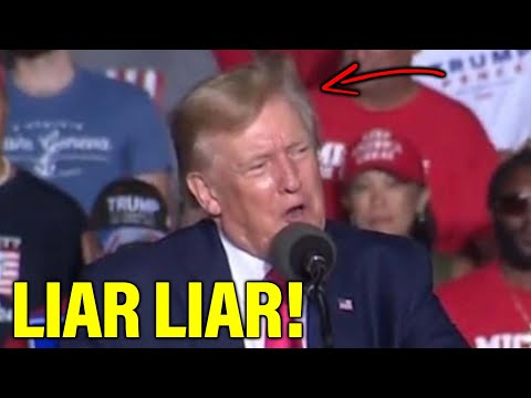 Trump gets FACT-CHECKED on his BLATANT lies during Wisconsin rally