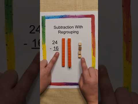 Base 10 Blocks: Subtraction With Regrouping
