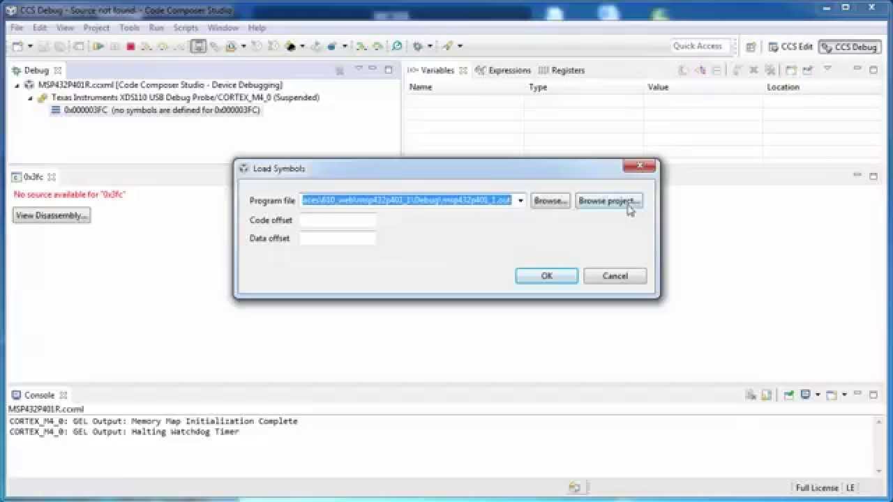 Debugging Program in Flash