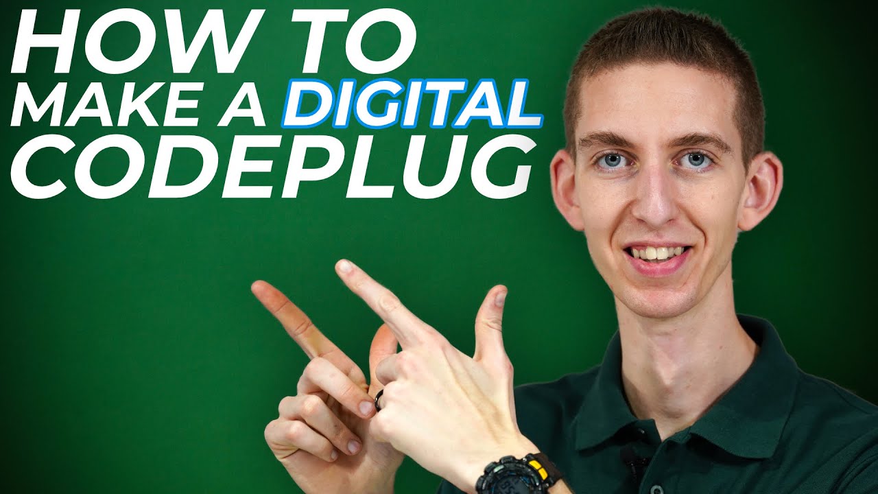 How to Create a Digital Codeplug for Your Radio!