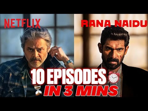 Rana Naidu Season 1 Recap in 3 minutes l Everything you NEED to Know Before S2 l MR.BHOJAK