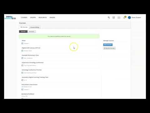 Schoology: Joining a Course with an Access Code