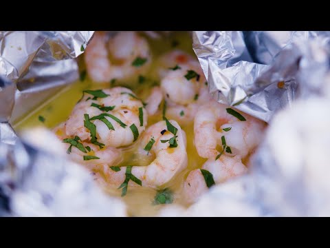 Shrimp Scampi on the Grill