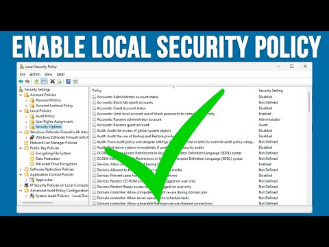 How to Enable the Local Security Policy Editor on Windows 11 Home Edition