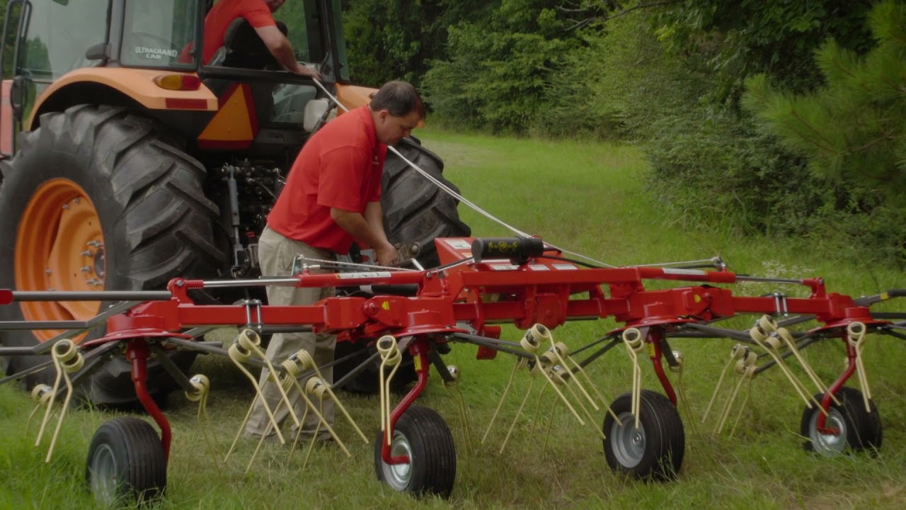 Bush Hog 417H Hay Tedder