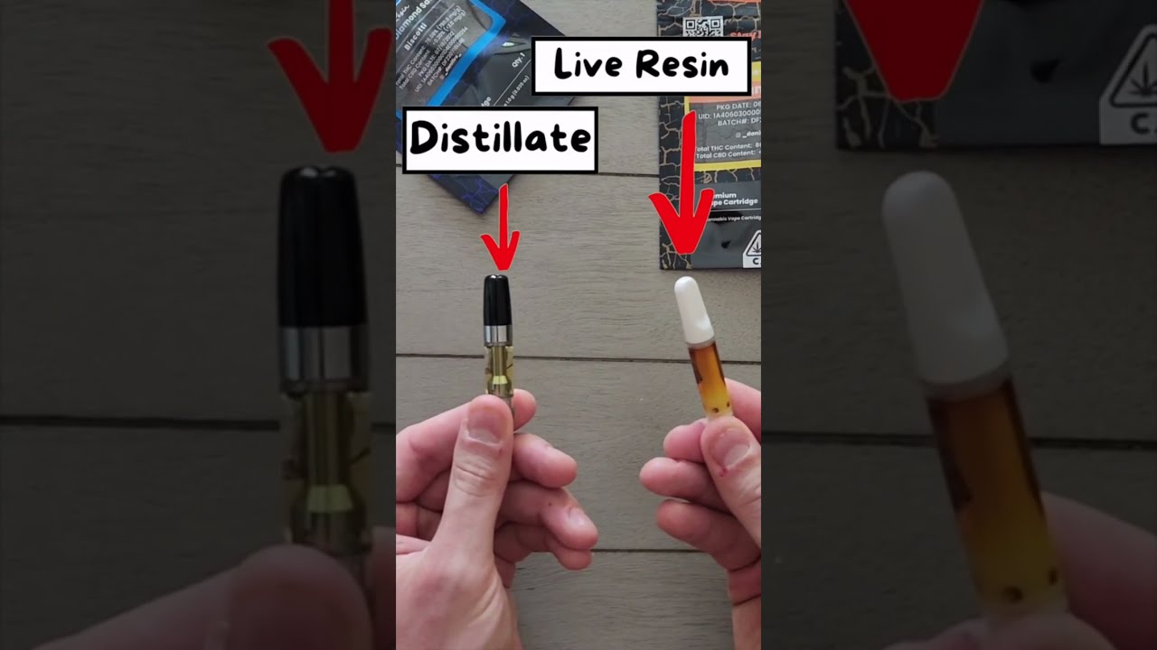 Live Resin vs Distillate #alwaysgoodcannabis