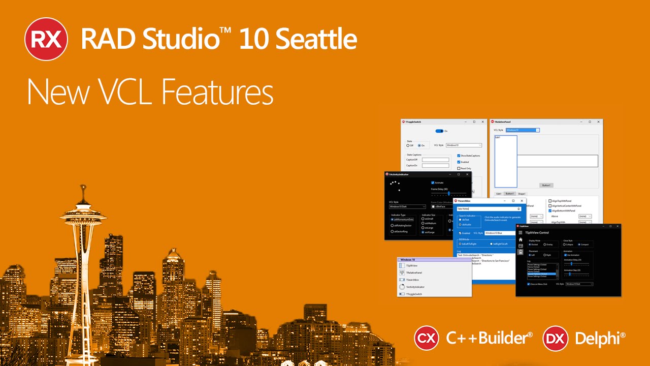 RAD Studio 10 Seattle - New VCL Features