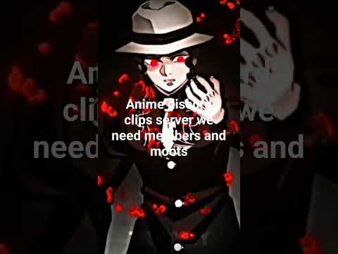 ANIME DISCORD SERVER #anime #demonslayer #animeedit #edit #mugentrain #animeedits