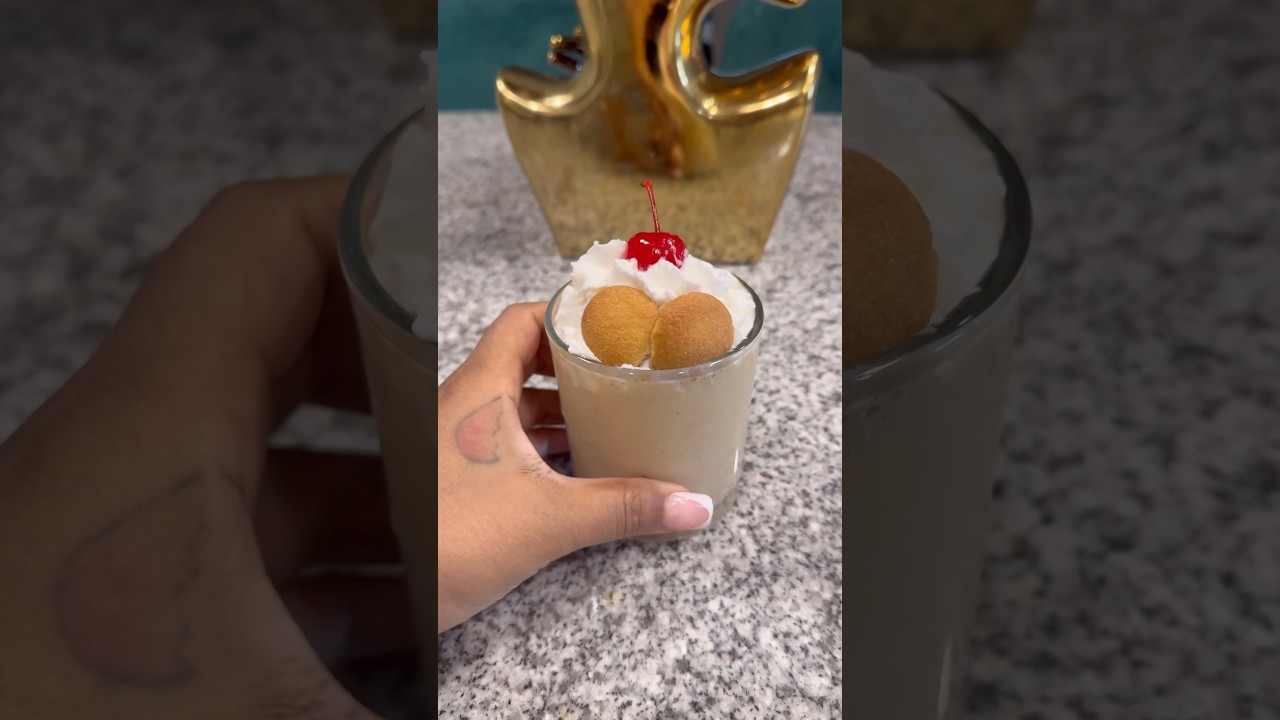 Dairy free🍌😋 #recipe #food #dairyfree #milkshake #foodie #banana #chickfila #dessert #vegandessert