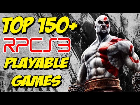 TOP 150 RPCS3 EMULATOR PLAYABLE GAMES 2022 🎮 (TOP 150 PS3 GAMES) | Fully Playable✔️ | 2022
