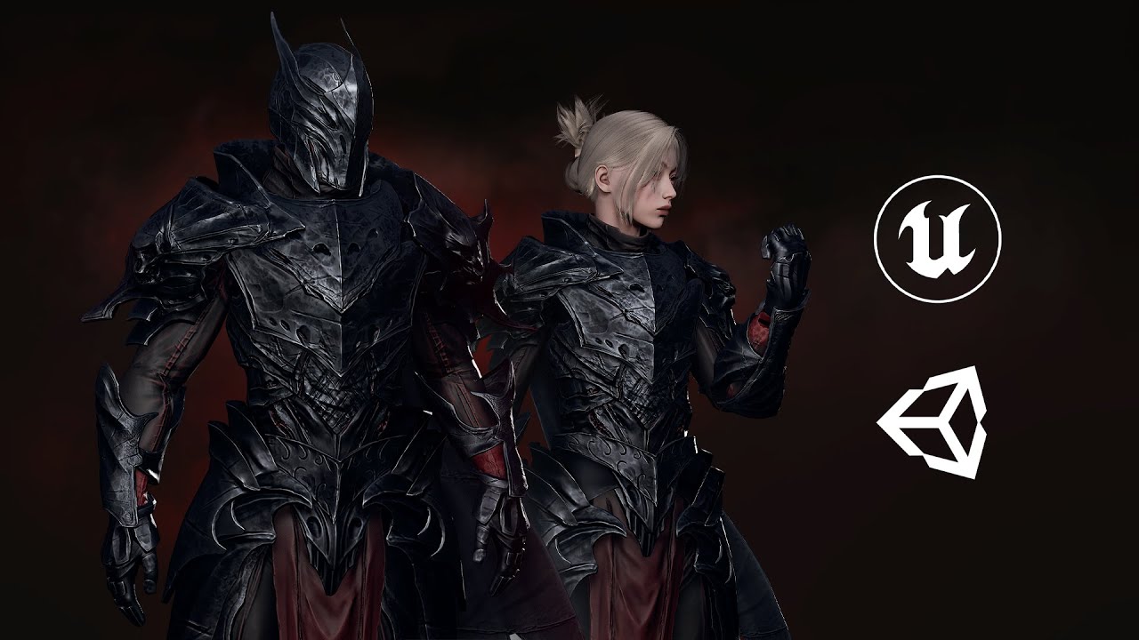 PREVIEW - Death Knight - GAME-READY 3D Character