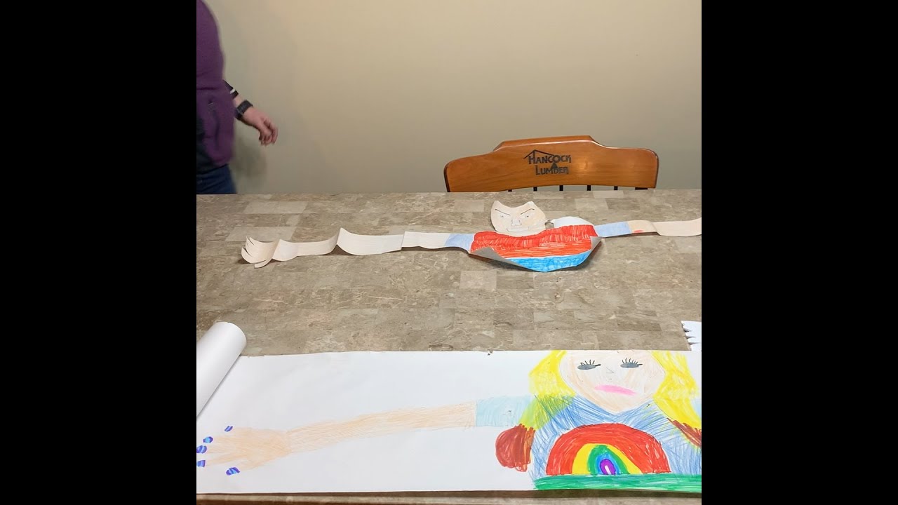 Mail a Hug activity with Heather