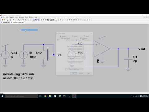 LTspice AC simulation tutorial
