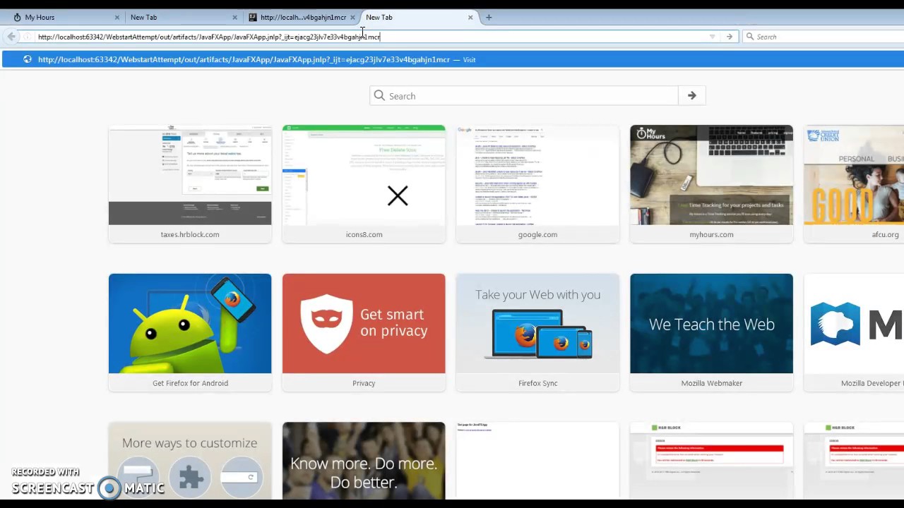 Java Webstart Error: ExitException[ 3]