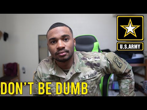 A U.S Soldier's Advice For U.S Army AIT