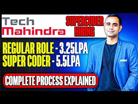 🔥TechMahindra SuperCode Hiring | 3.25LPA & 5.5LPA | Complete Process Explained🔥