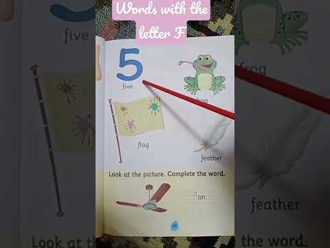 learn words with the letter F #short