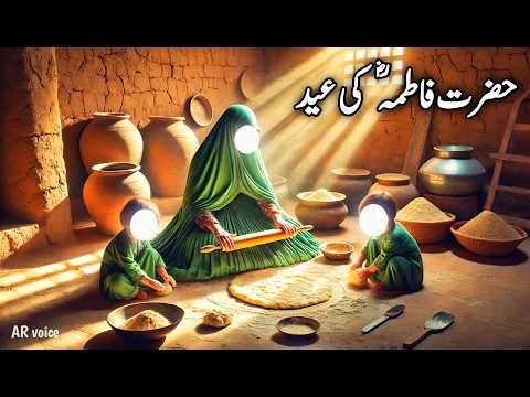 Bibi Fatima RA aur Imam Hassan o Hussain ki Dardhari Eid | Muhammad saw ki eid | AR voice