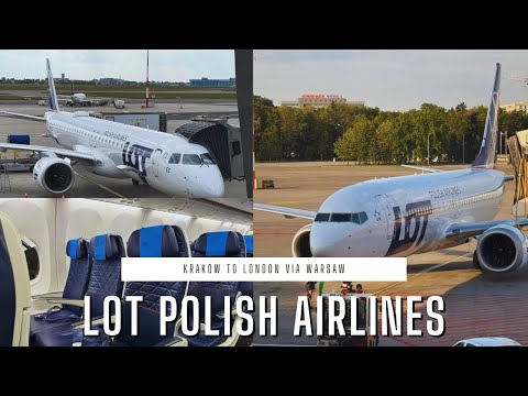 FLIGHT REVIEW | How good is the national flag carrier of Poland LOT polish airline Krakow to London