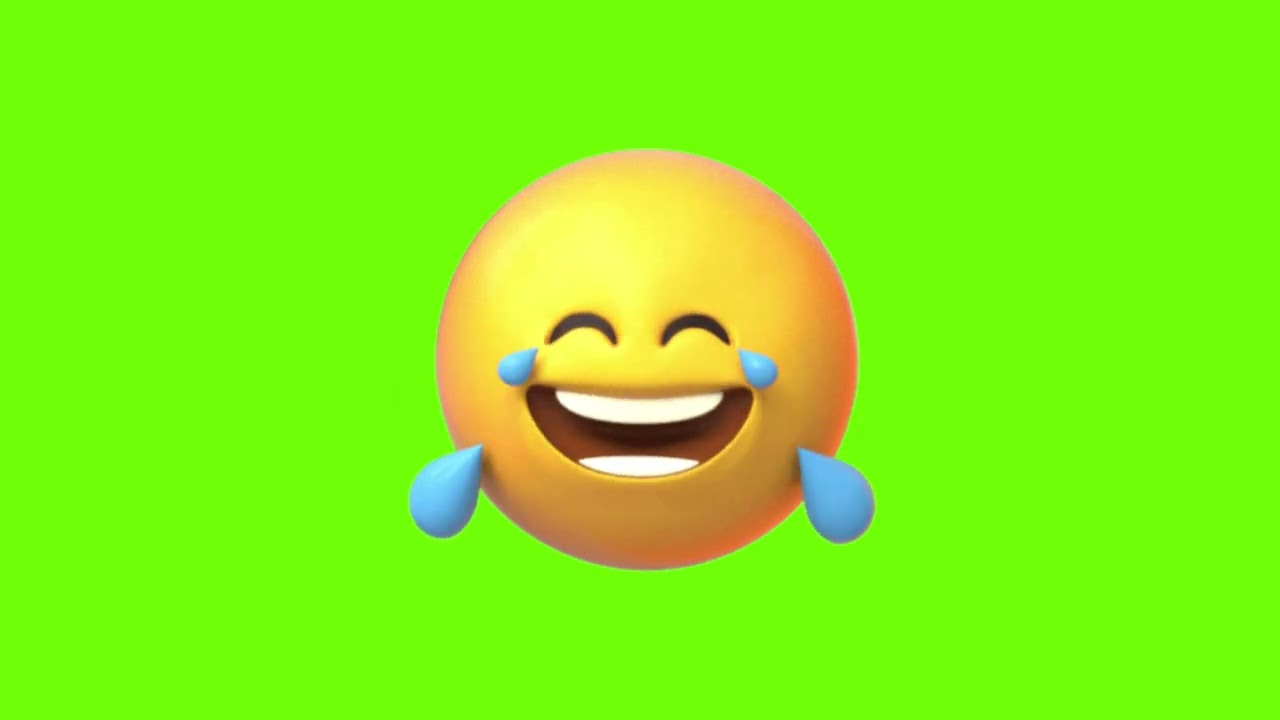 Laughing Emoji Animated Motion Graphic (Loop)
