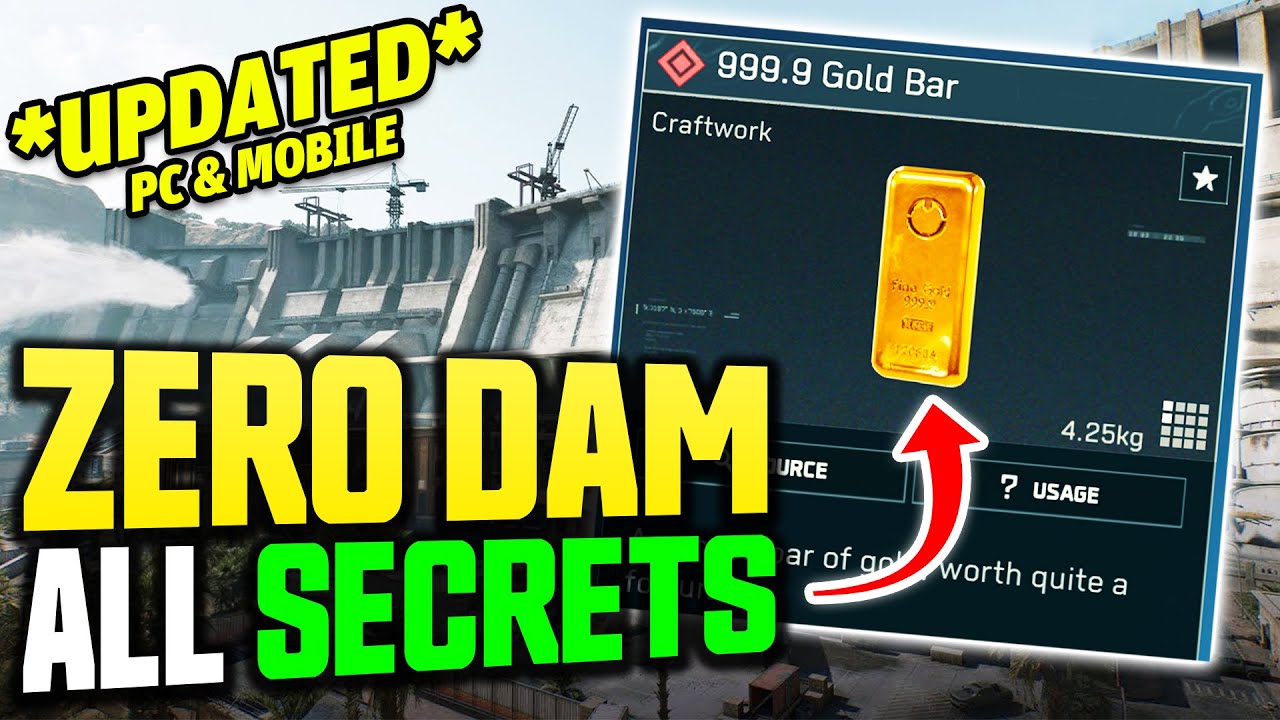 Zero Dam ALL SECRETS & HIDDEN AREAS // Delta Force Extraction Map Guide **UPDATED**