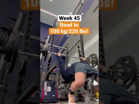 165 lbs (75 kg) Bench Press x 11 Reps!