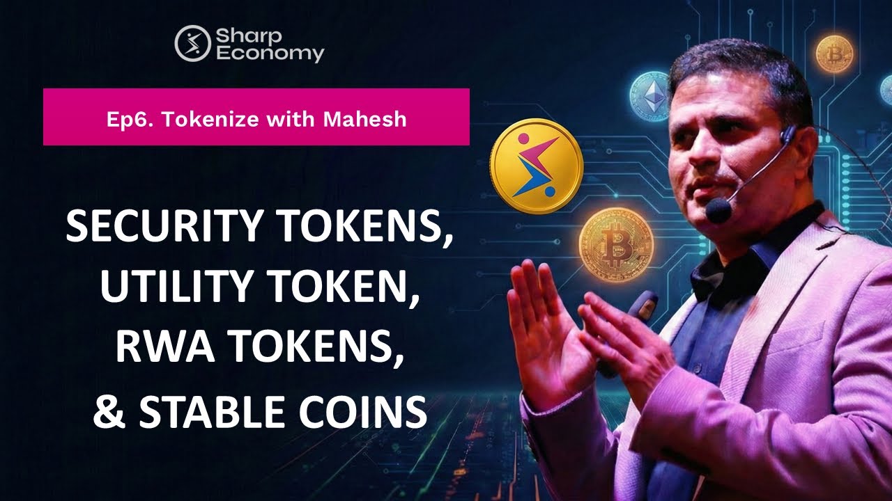 Utility Tokens vs Security Tokens vs RWA Tokens vs Stablecoins