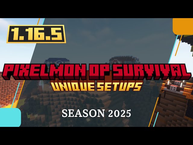Pixelmon OP Survival Server Setup 1.16.5 Minecraft Map